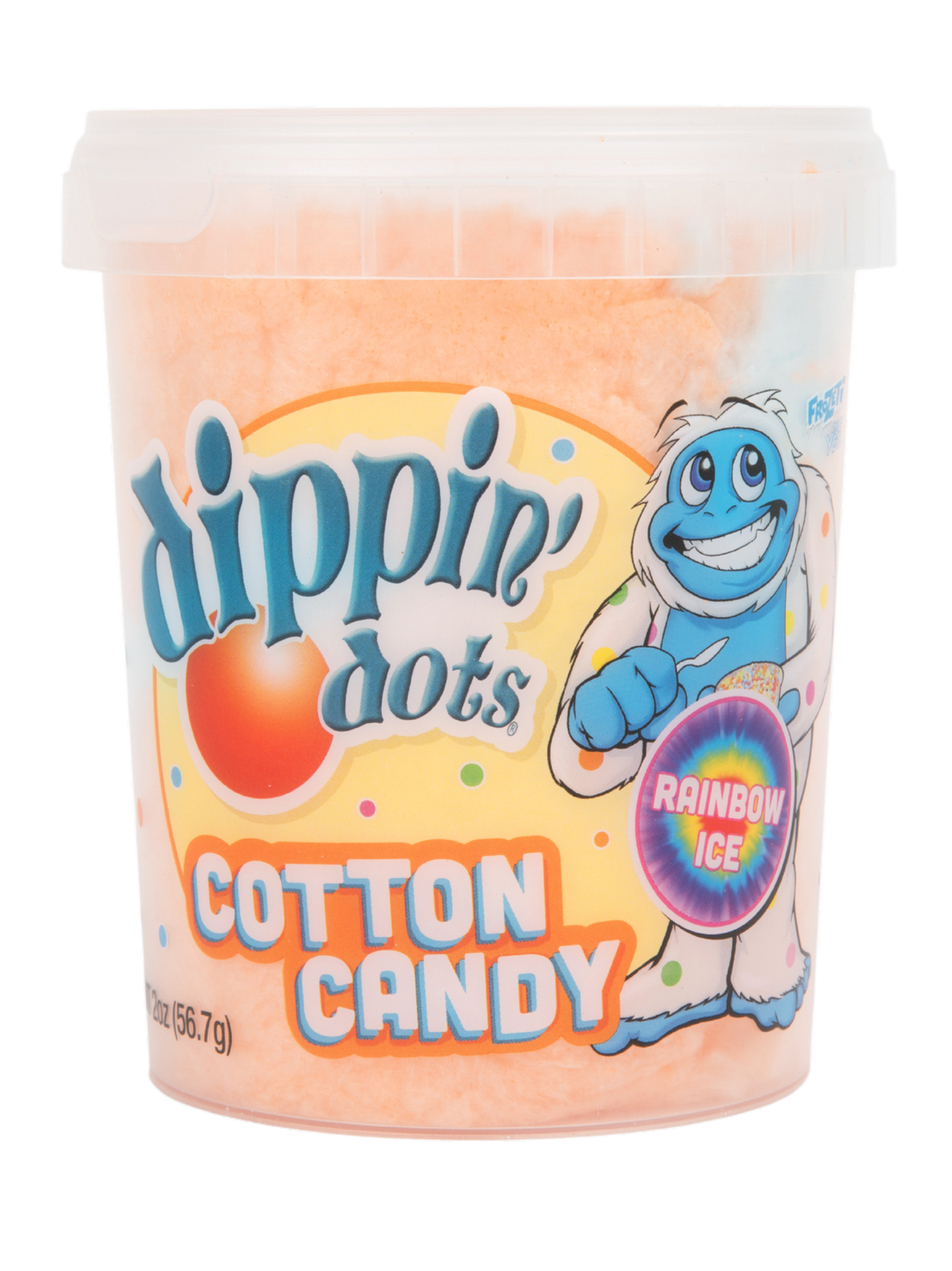 Dippin' Dots Rainbow Ice Cotton Candy (4-pack) – Santa Cruz Fun Foods